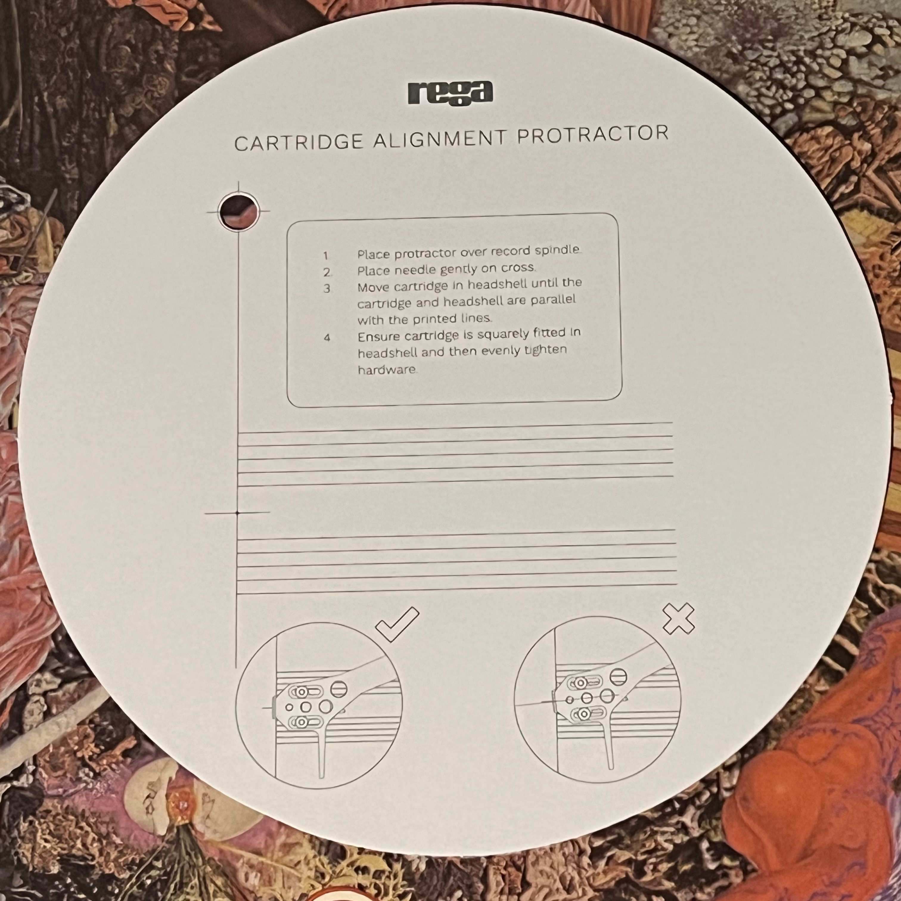 Rega Protractor – Cheshire Audio
